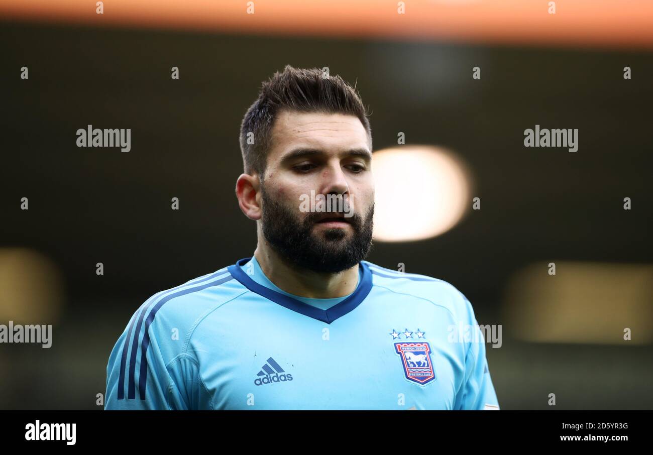 Ipswich Town goalkeeper Bartosz Bialkowski Stock Photo - Alamy