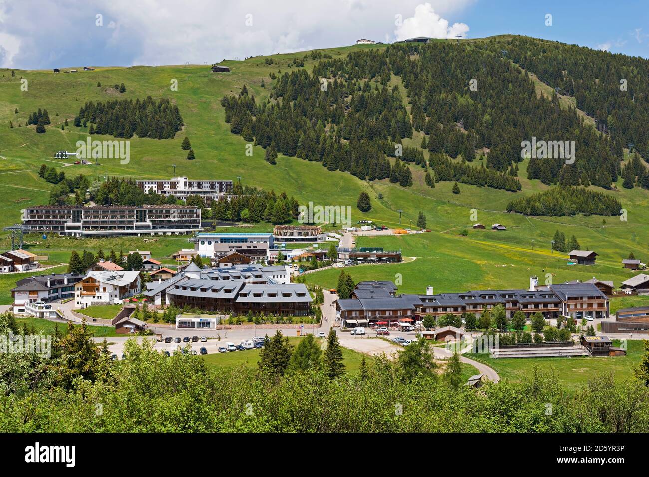 Italy, South Tyrol, Compatsch at Seiser Alm Stock Photo - Alamy