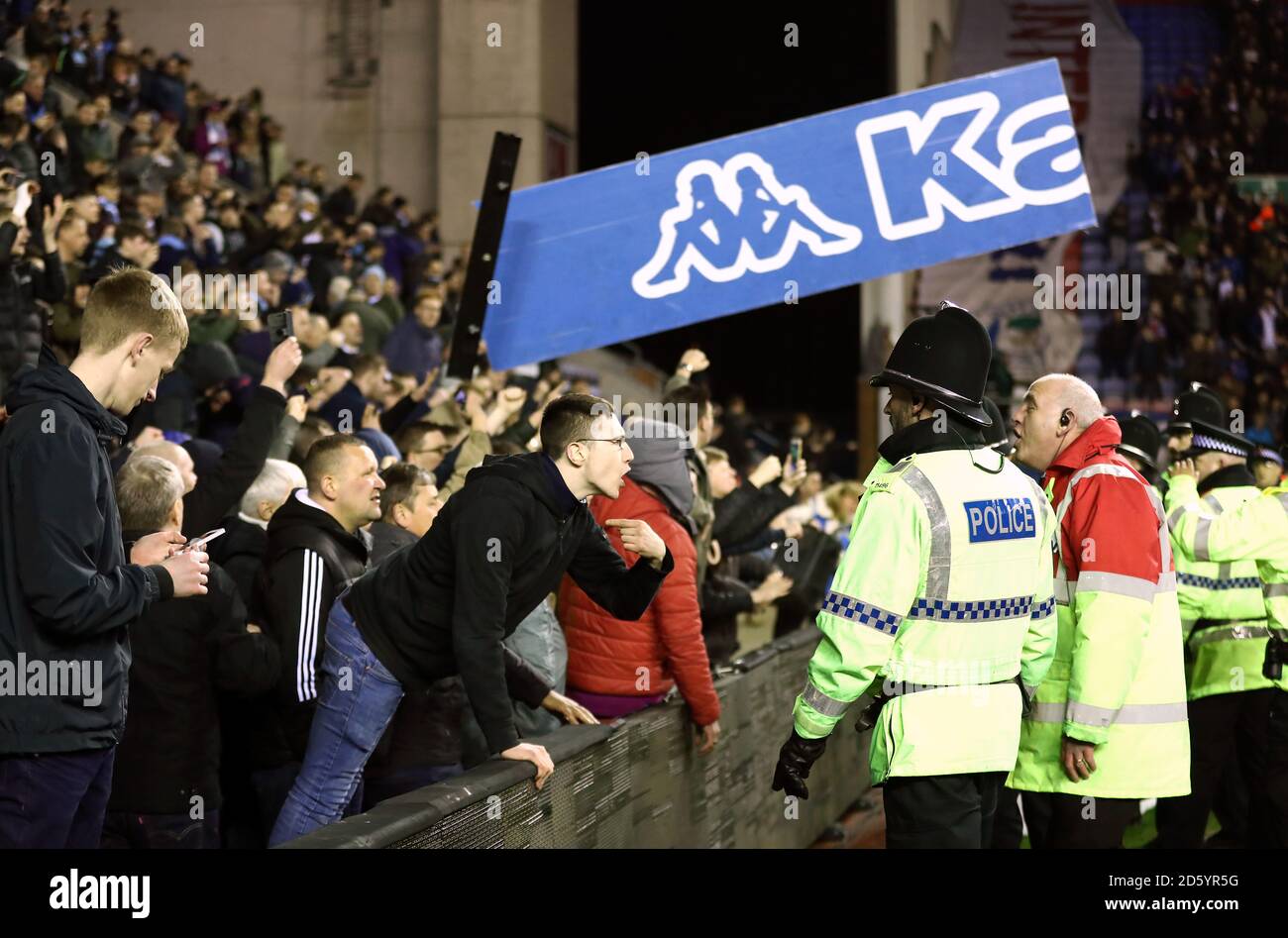 Football Fans Police Clash High Resolution Stock Photography and Images ...