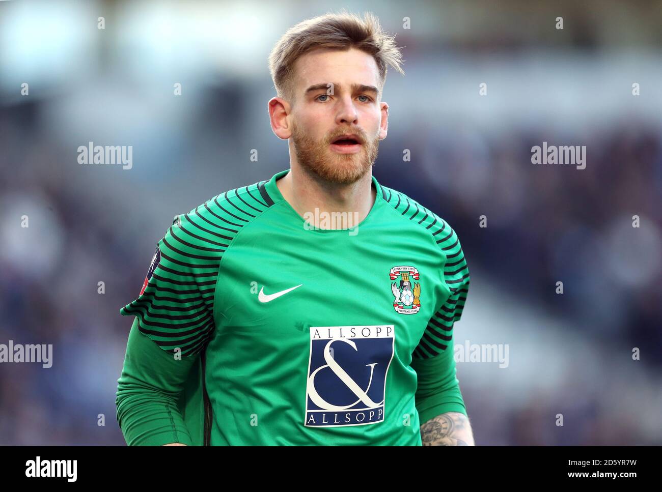 Coventry City goalkeeper Lee Burge Stock Photo - Alamy
