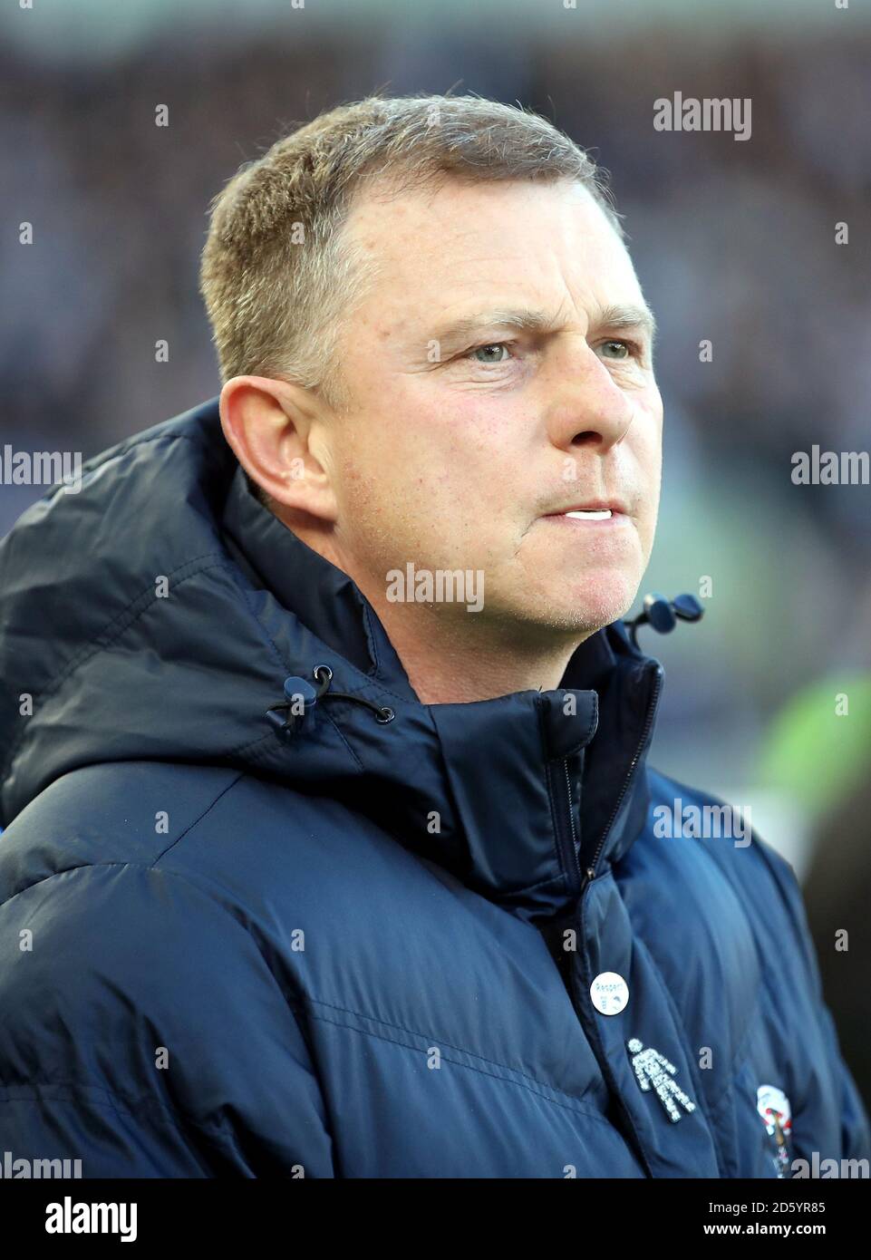 Coventry City manager Mark Robins Stock Photo - Alamy