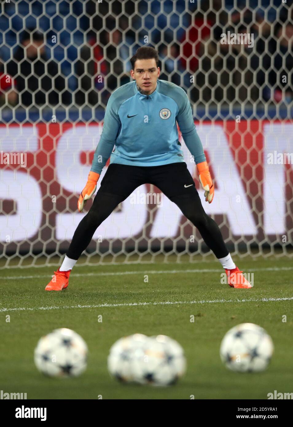 Manchester City goalkeeper Ederson Stock Photo - Alamy