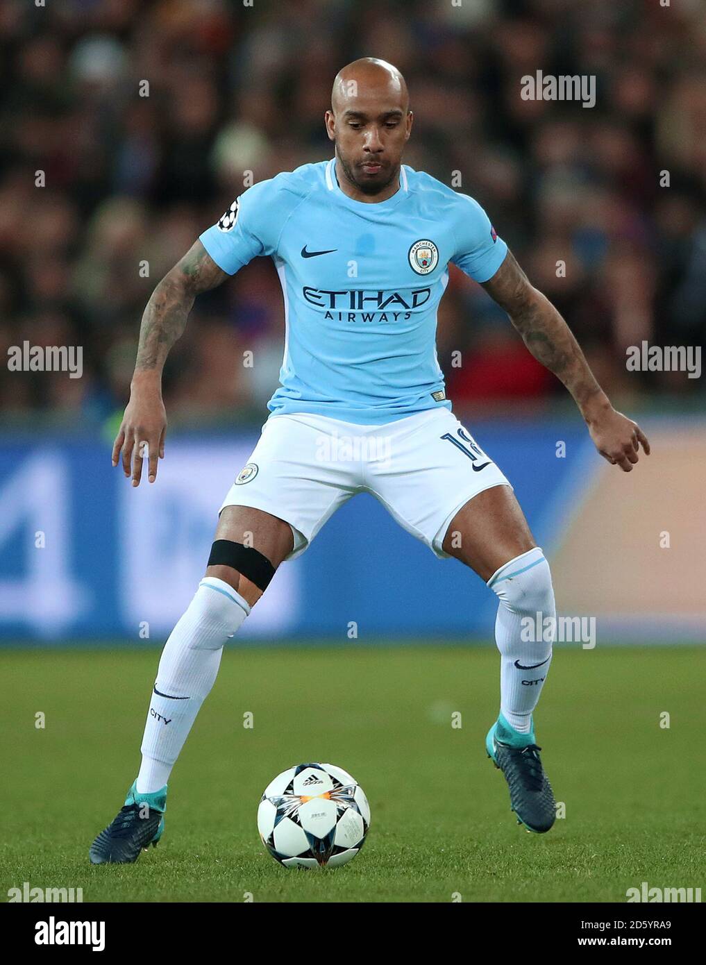 Manchester City's Fabian Delph Stock Photo - Alamy