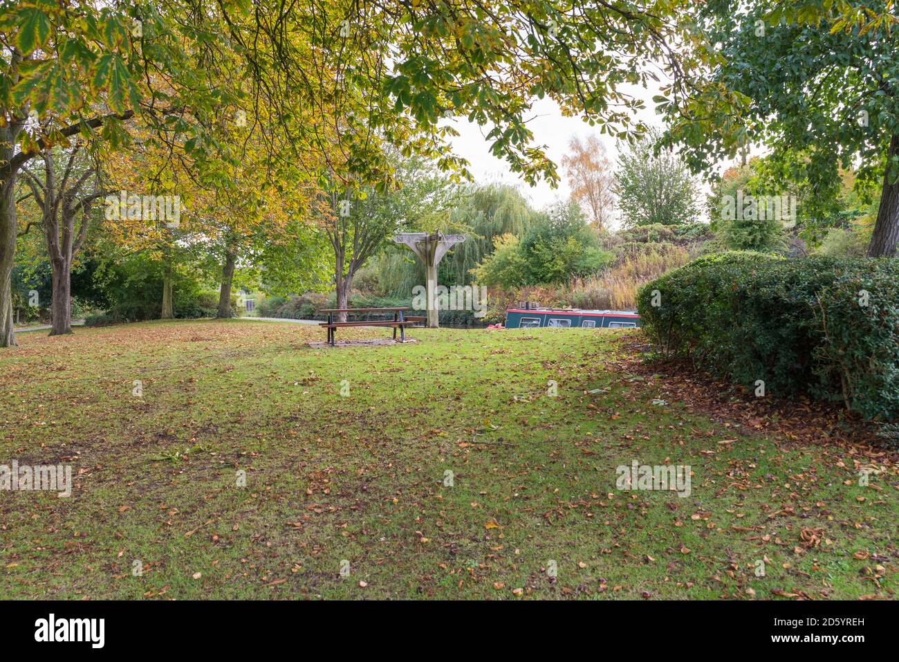 Vines Park in Droitwich Spa, Worcestershire, UK Stock Photo - Alamy