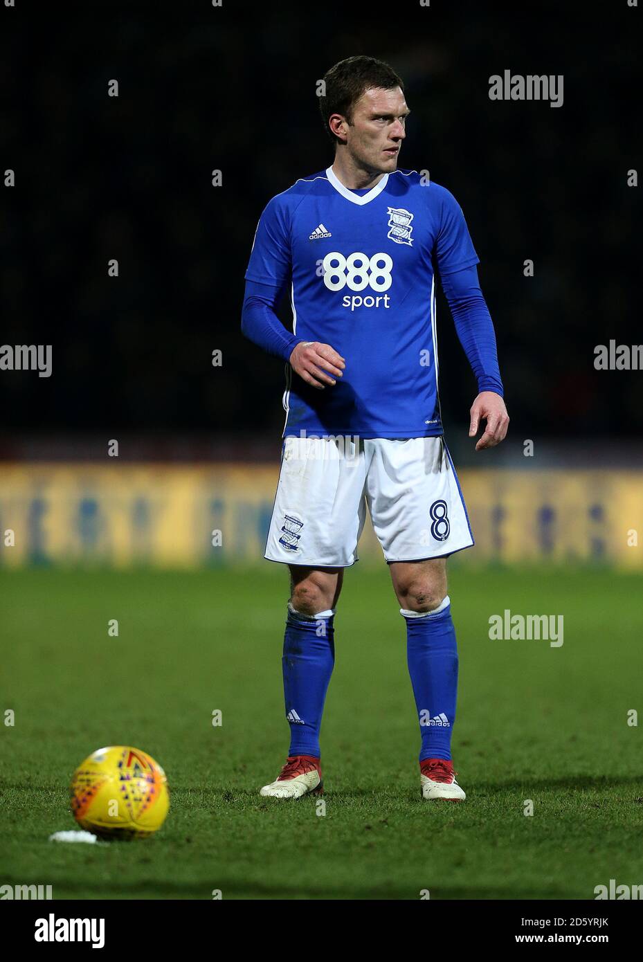 Birmingham City's Craig Gardner in action Stock Photo - Alamy