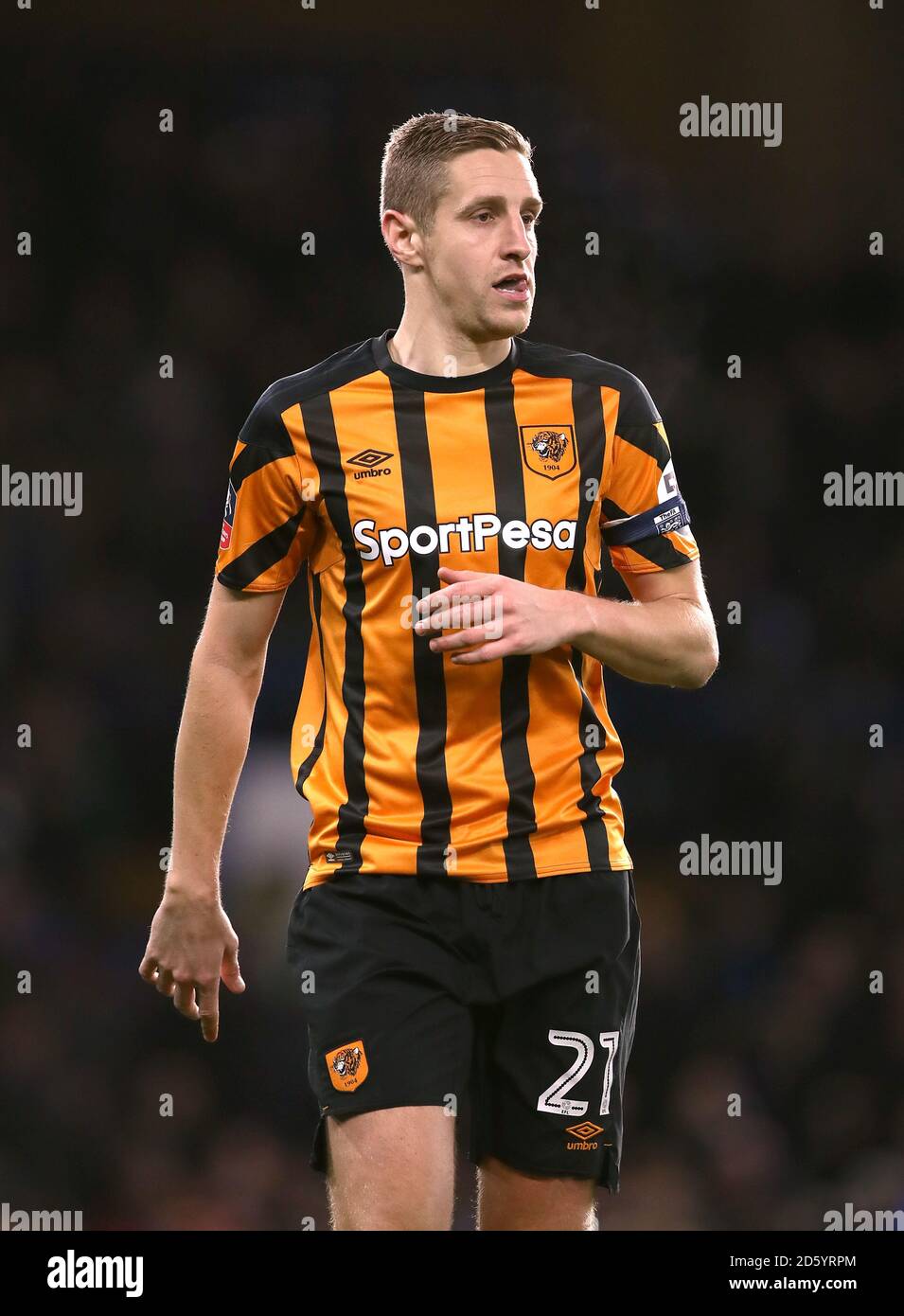 Hull City's Michael Dawson Stock Photo - Alamy