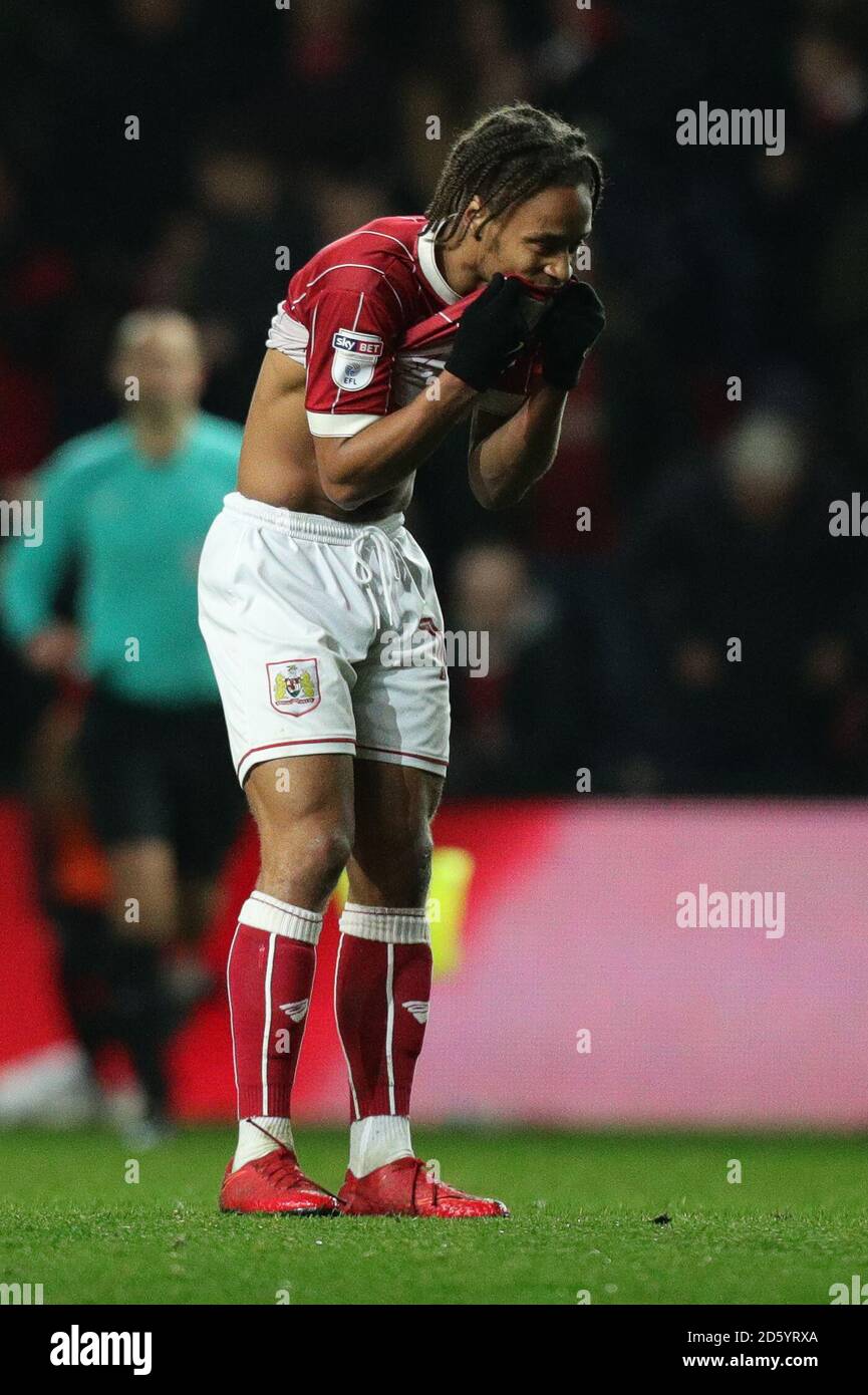 Bristol City's Bobby Reid Stock Photo - Alamy