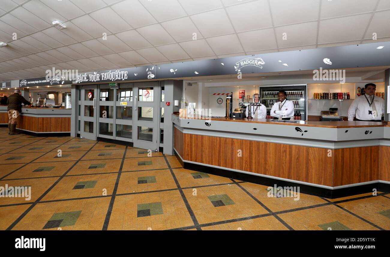 A general view of the Badger Bar Stock Photo - Alamy