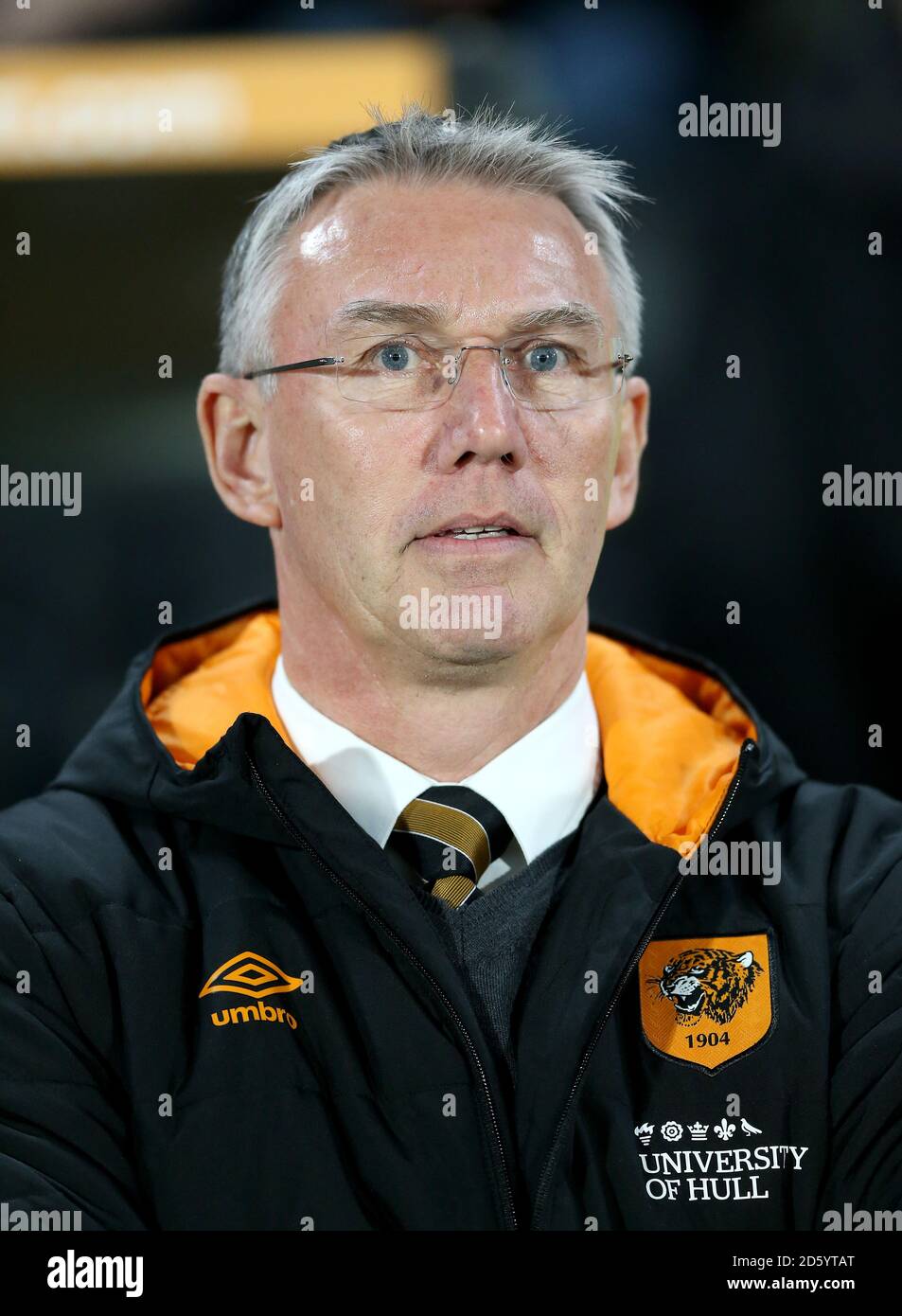 Hull City manager Nigel Adkins before the game Stock Photo - Alamy