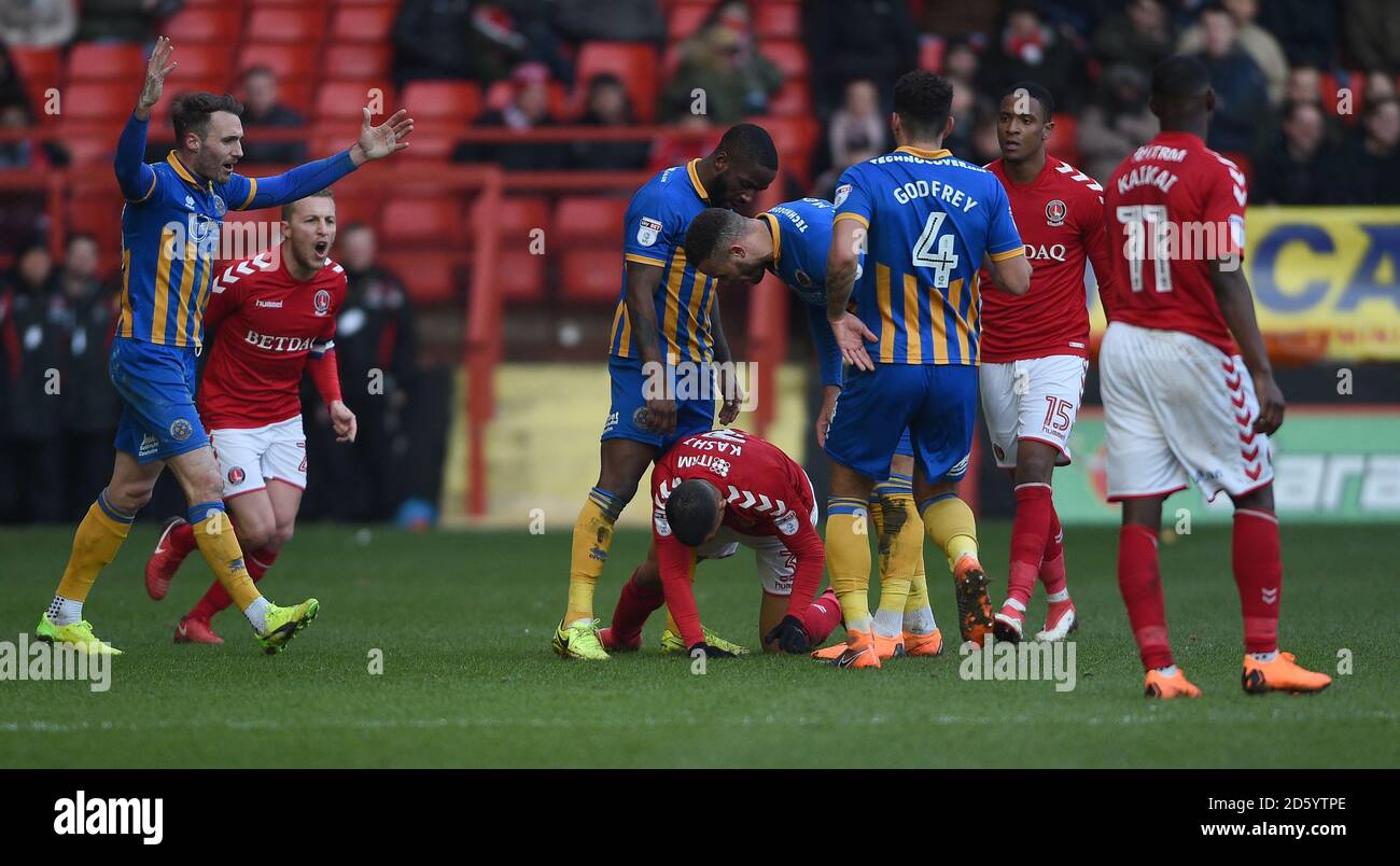 Soccer scuffles hi-res stock photography and images - Alamy
