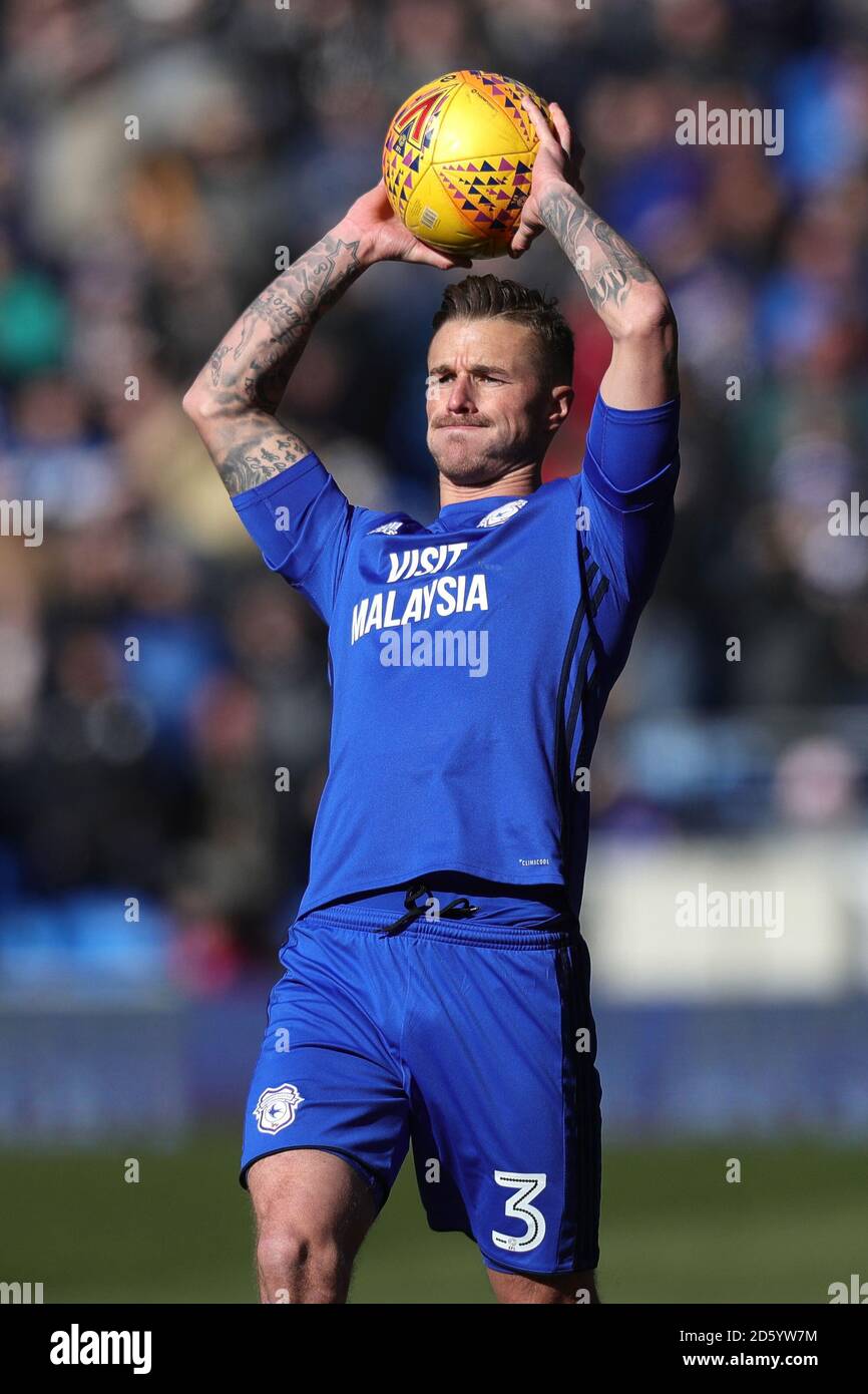 Cardiff City's Joe Bennett Stock Photo - Alamy
