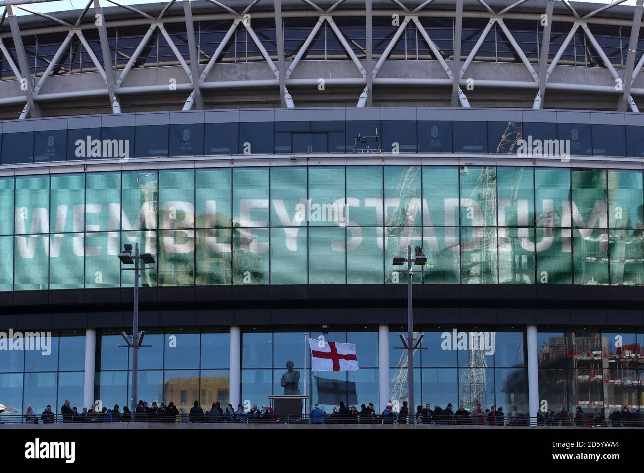 General view of Wembley Stadium ahead of the match Stock Photo - Alamy