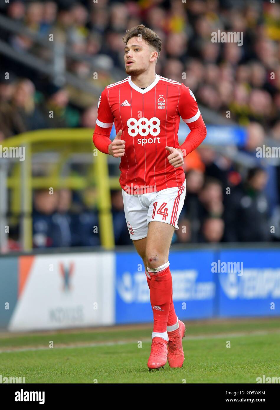 Nottingham Forest's Matty Cash Stock Photo - Alamy
