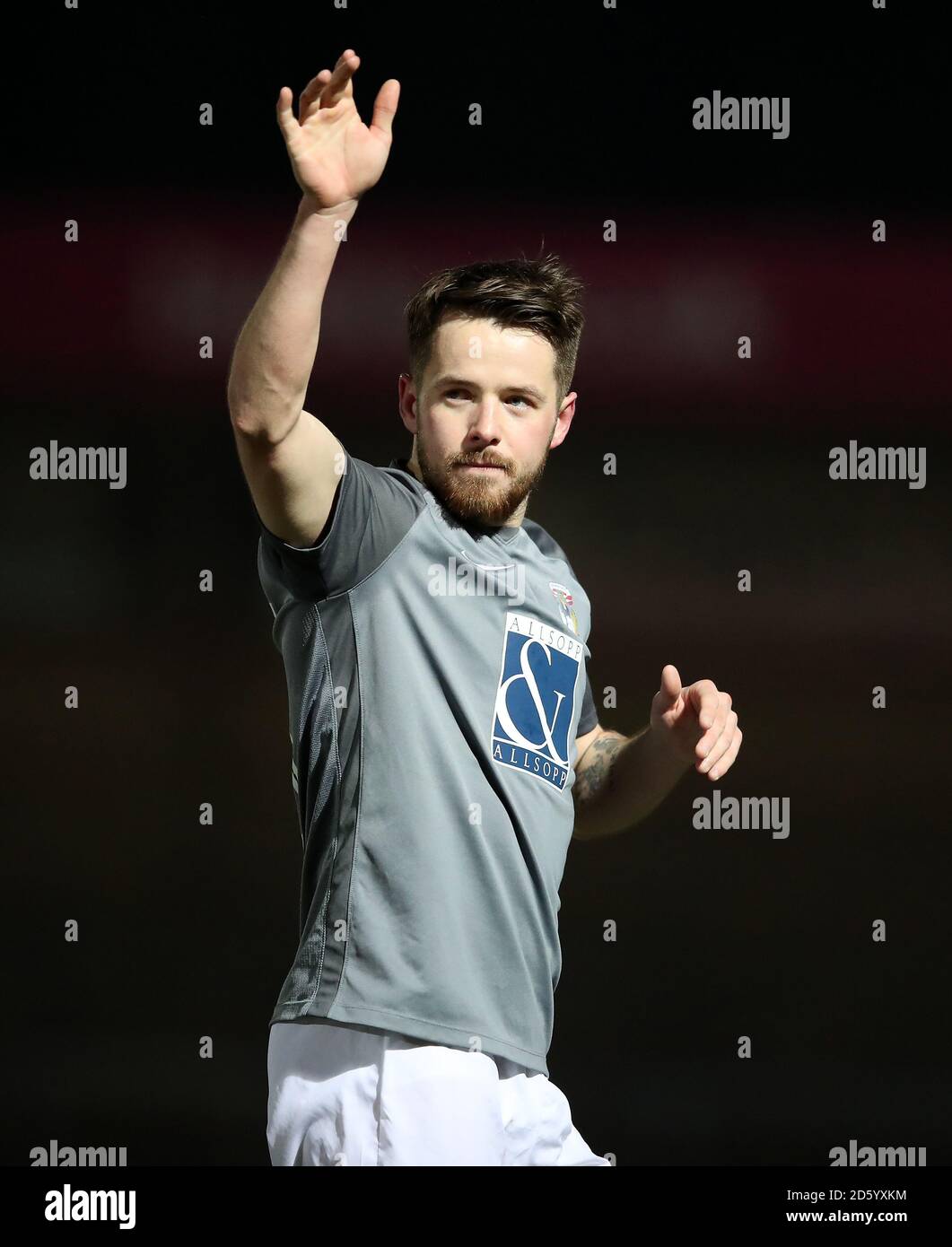 Coventry City's Marc McNulty celebrates at the end of the game Stock ...