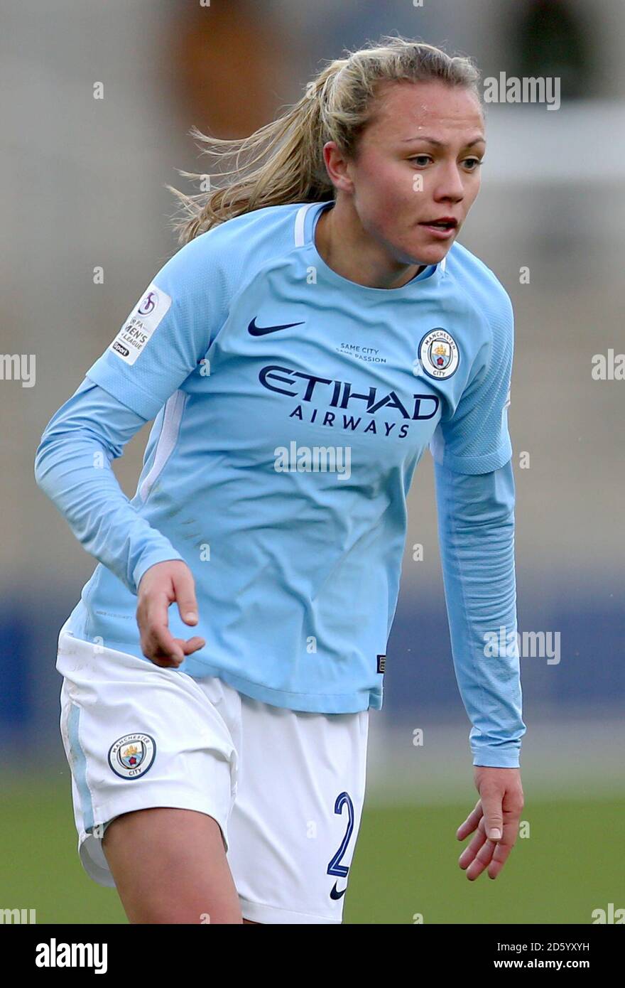 Manchester City's Claire Elmslie Stock Photo - Alamy