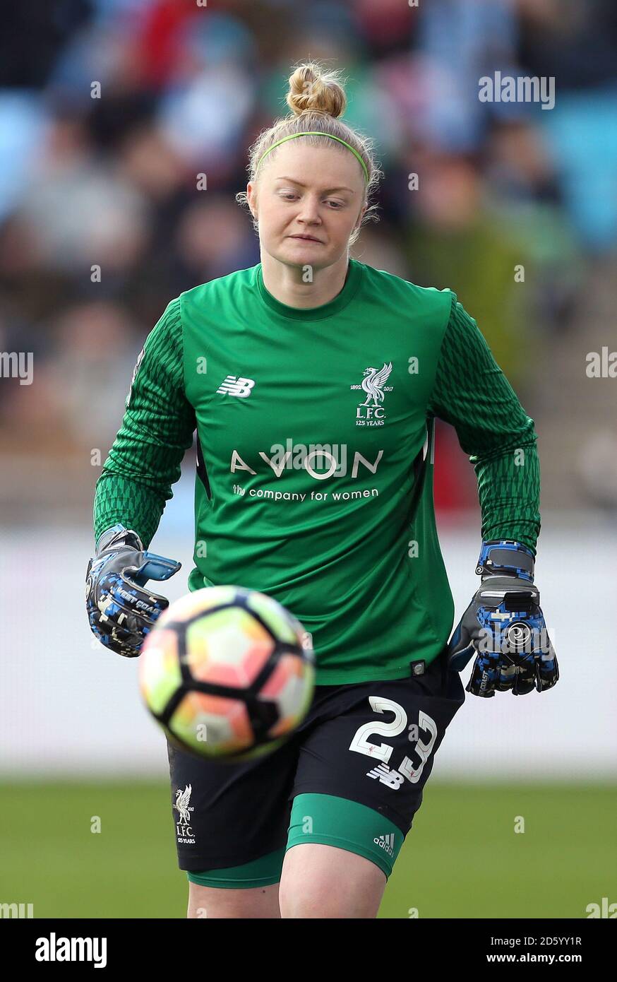 Liverpool goalkeeper Becky Flaherty Stock Photo - Alamy