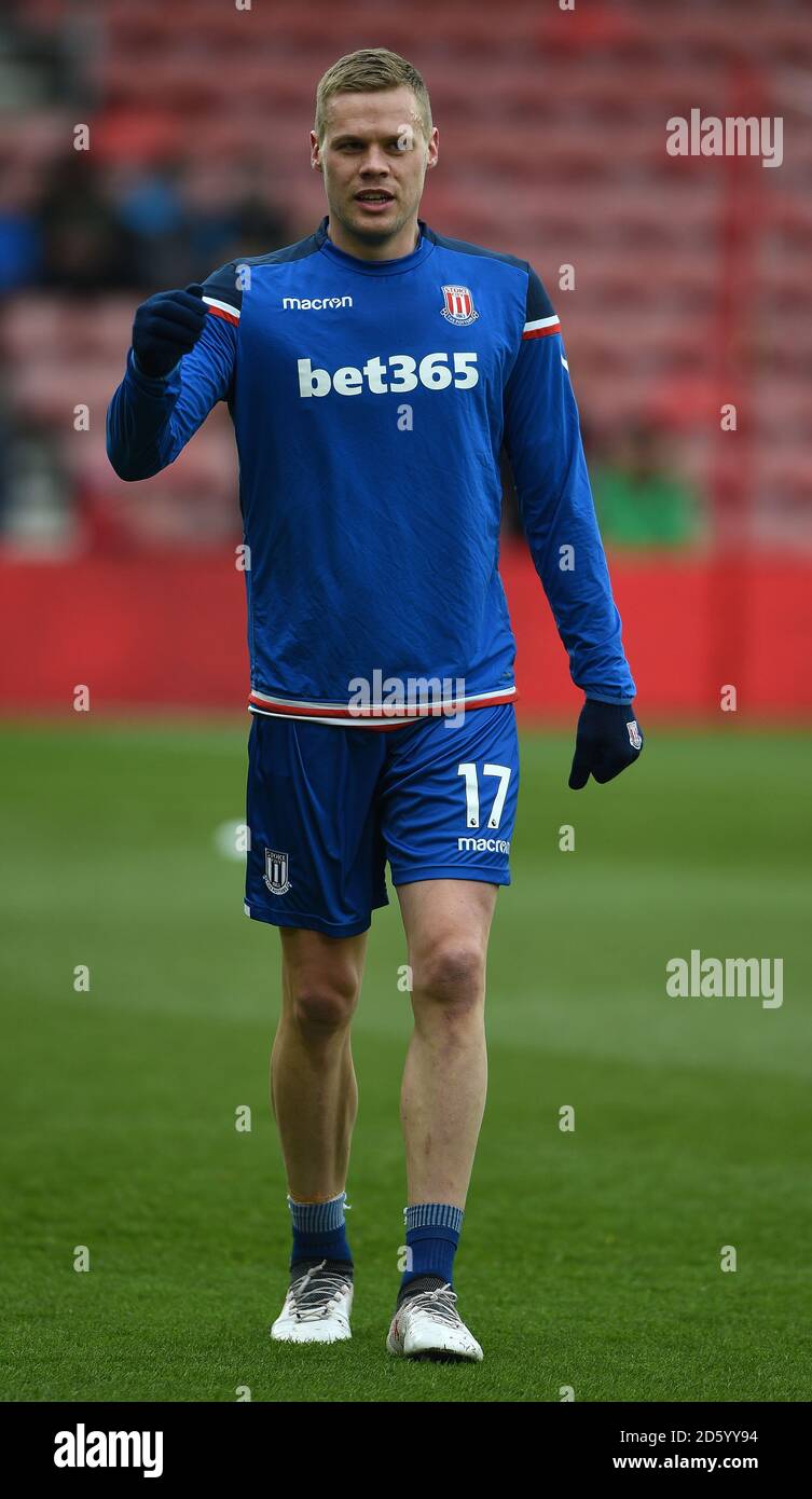 Stoke City's Ryan Shawcross Stock Photo - Alamy