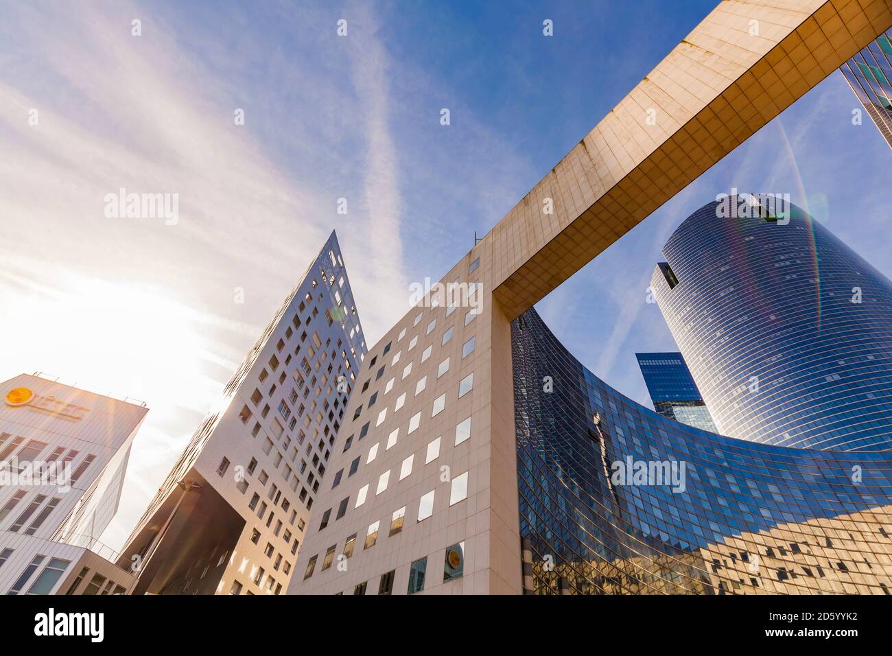 France, Paris, La Defense, modern office towers Stock Photo - Alamy
