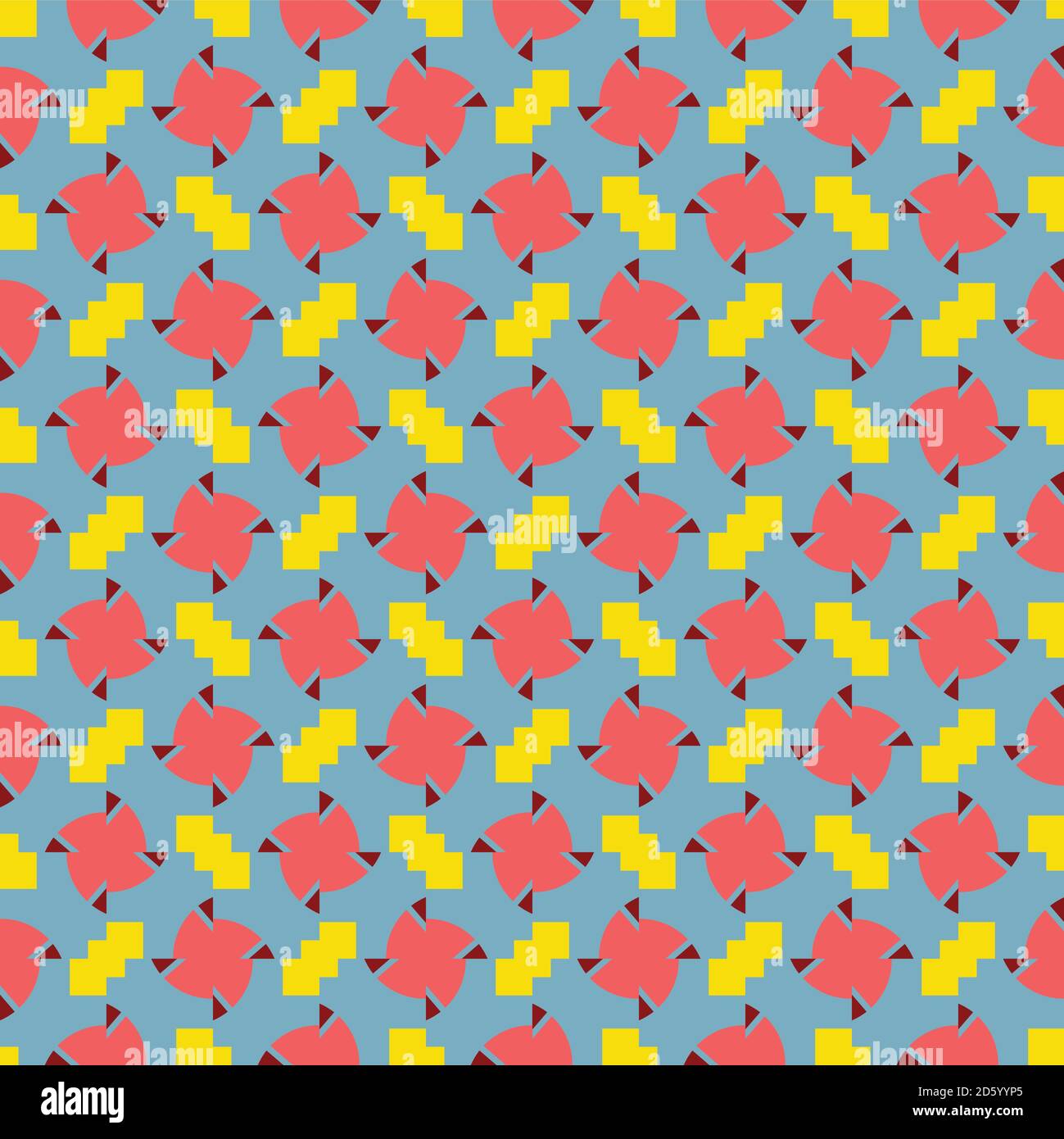 Vector seamless pattern texture background with geometric shapes ...