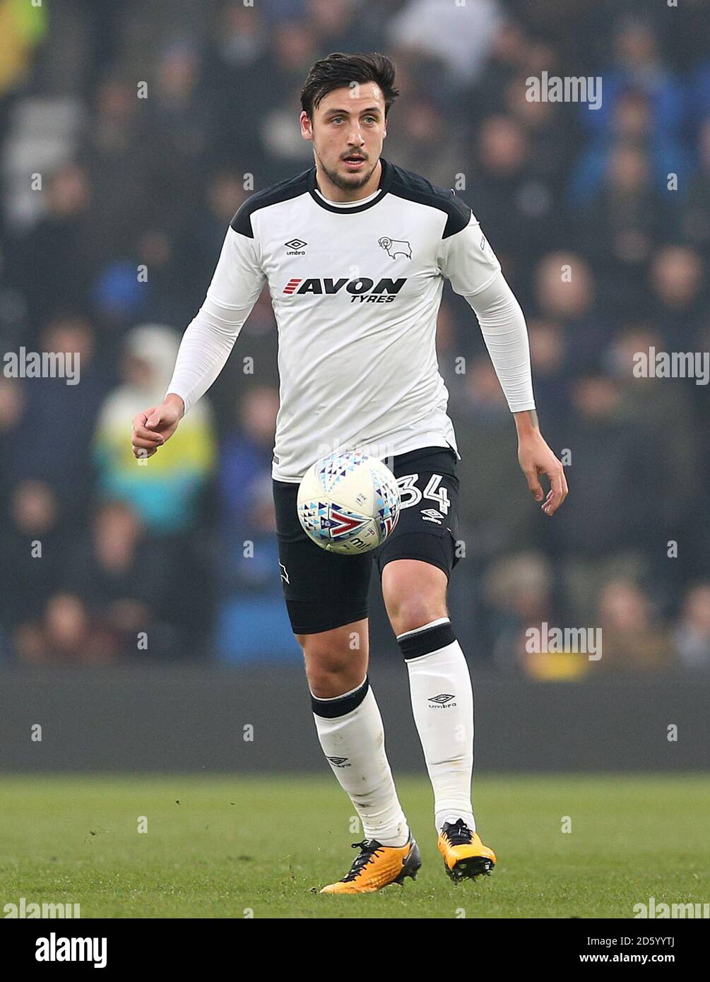 Derby County's George Thorne Stock Photo - Alamy