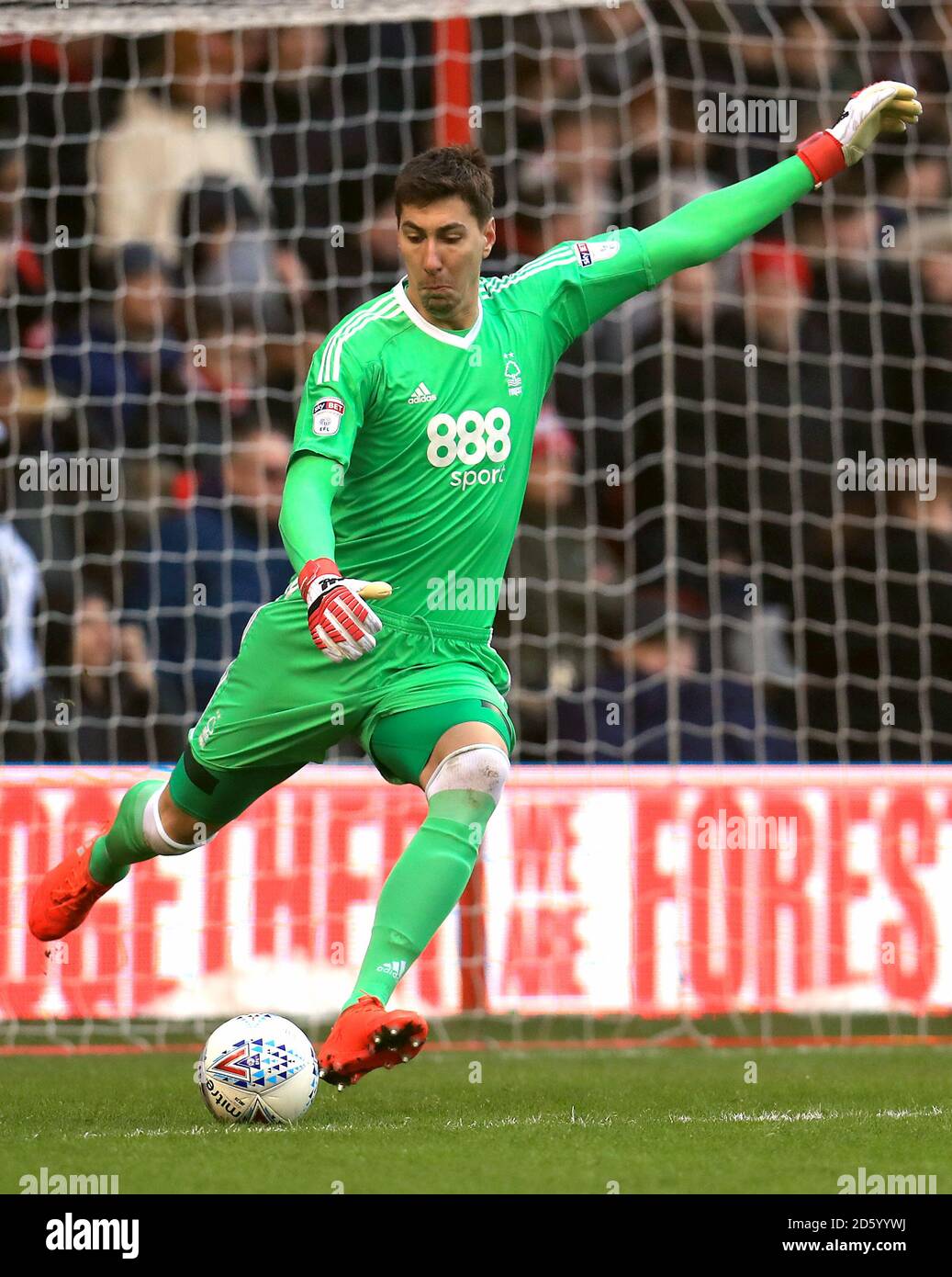 Nottingham Forest goalkeeper Costel Pantilimon Stock Photo - Alamy