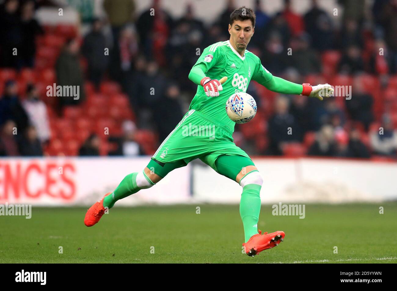 Nottingham Forest goalkeeper Costel Pantilimon Stock Photo - Alamy