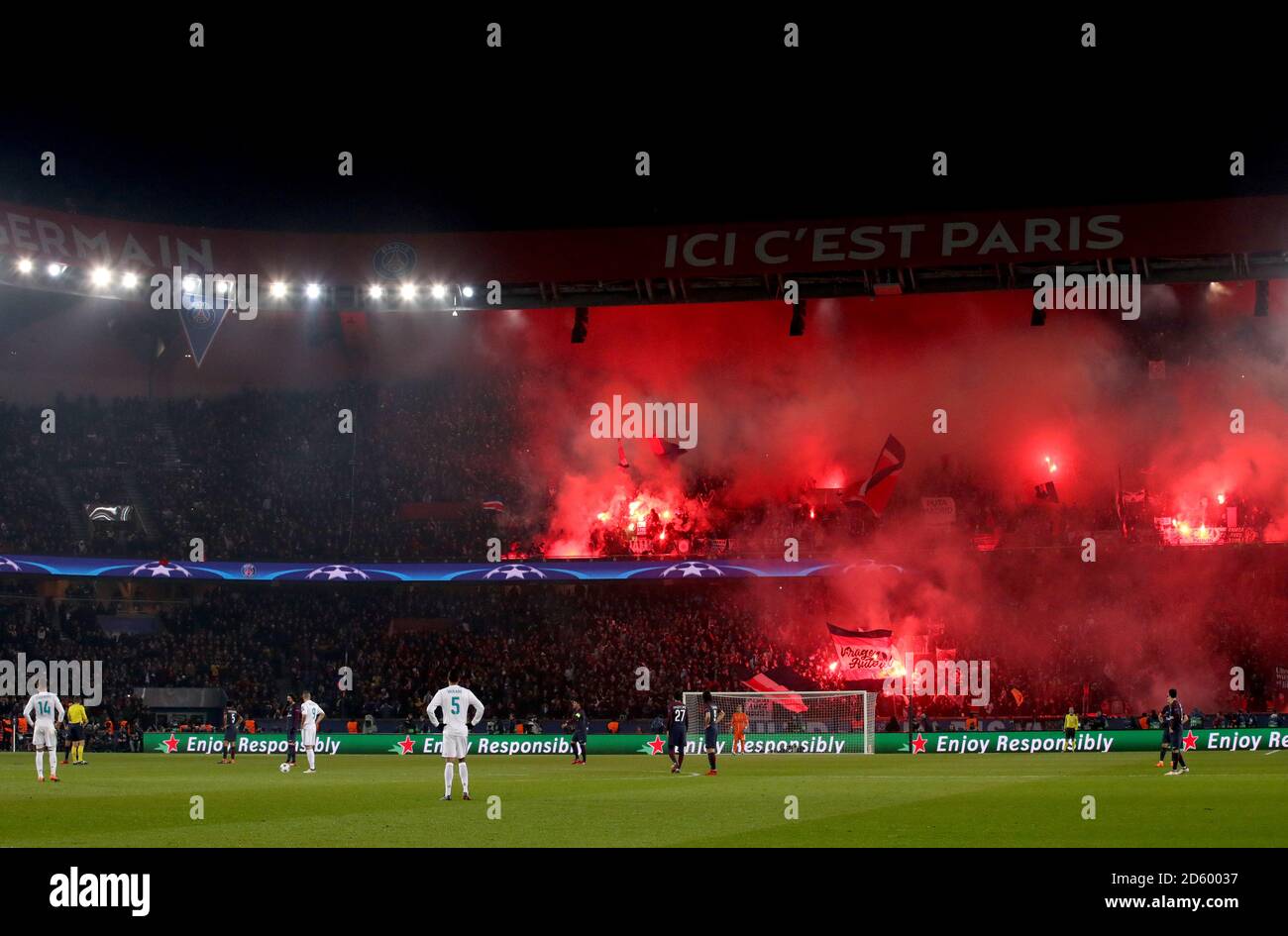 Red flares hi-res stock photography and images - Alamy