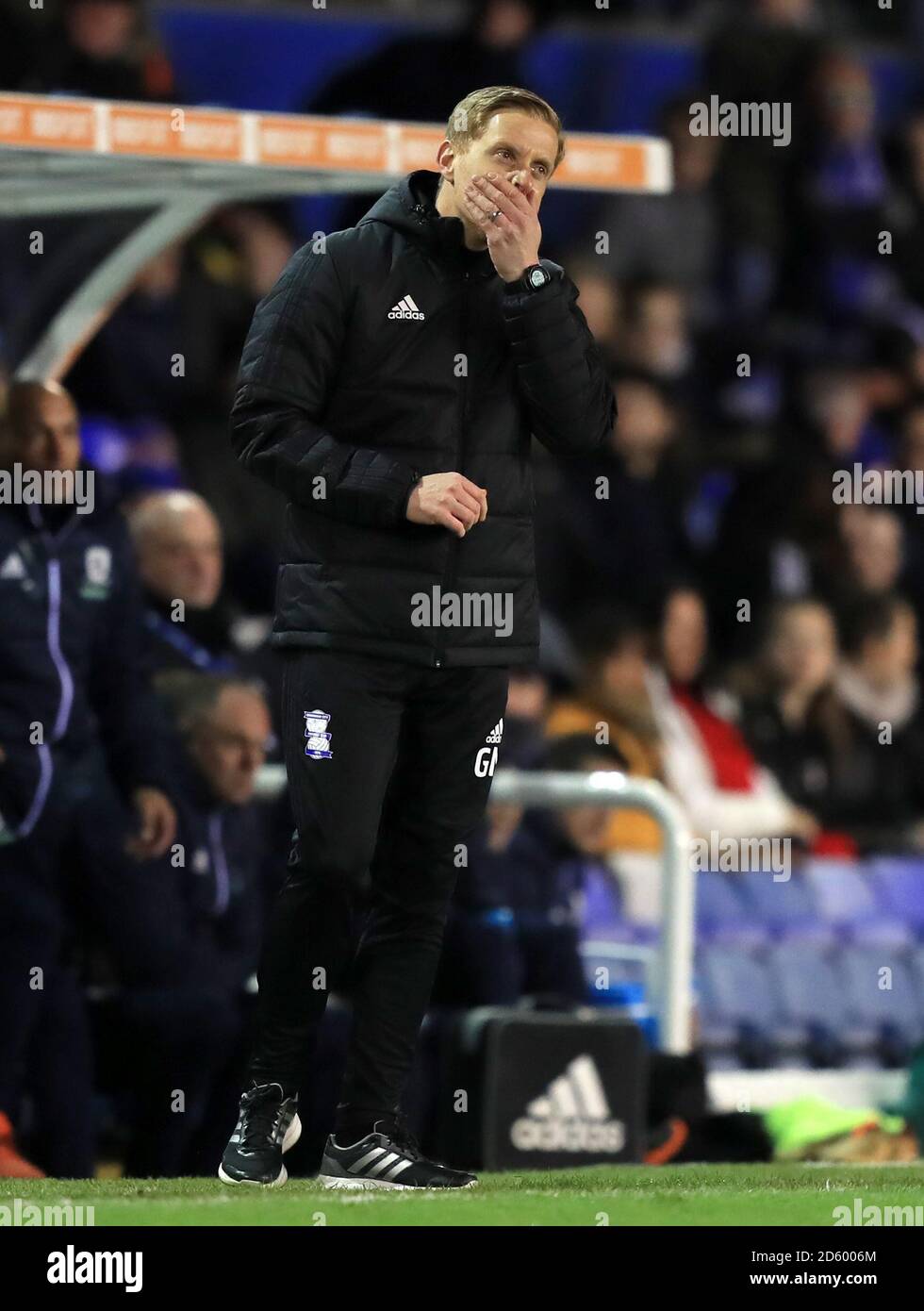 Birmingham City manager Garry Monk Stock Photo - Alamy