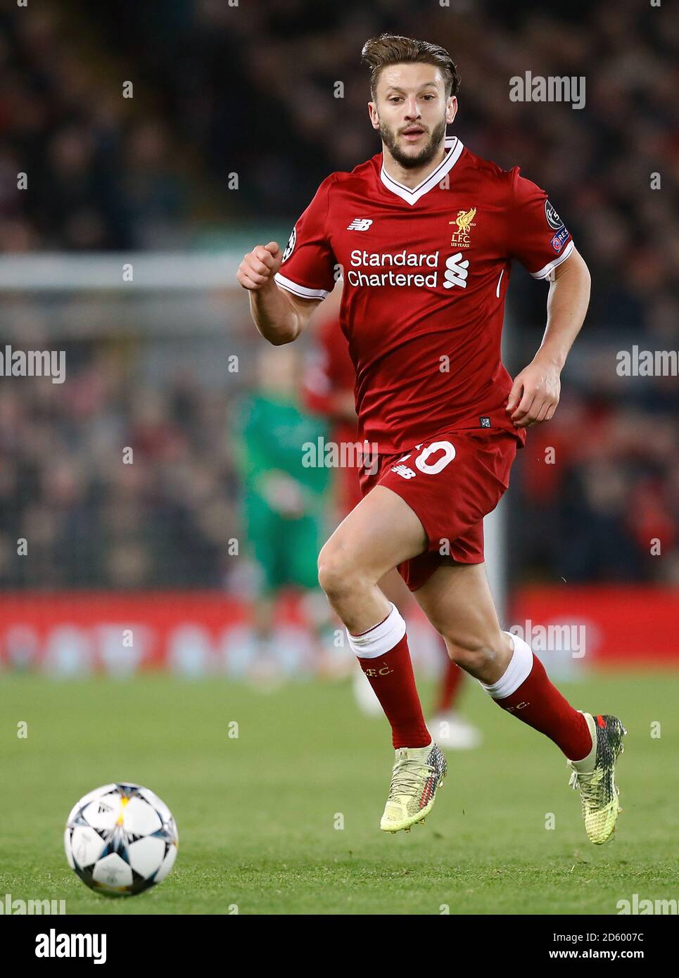Liverpool's Adam Lallana Stock Photo - Alamy