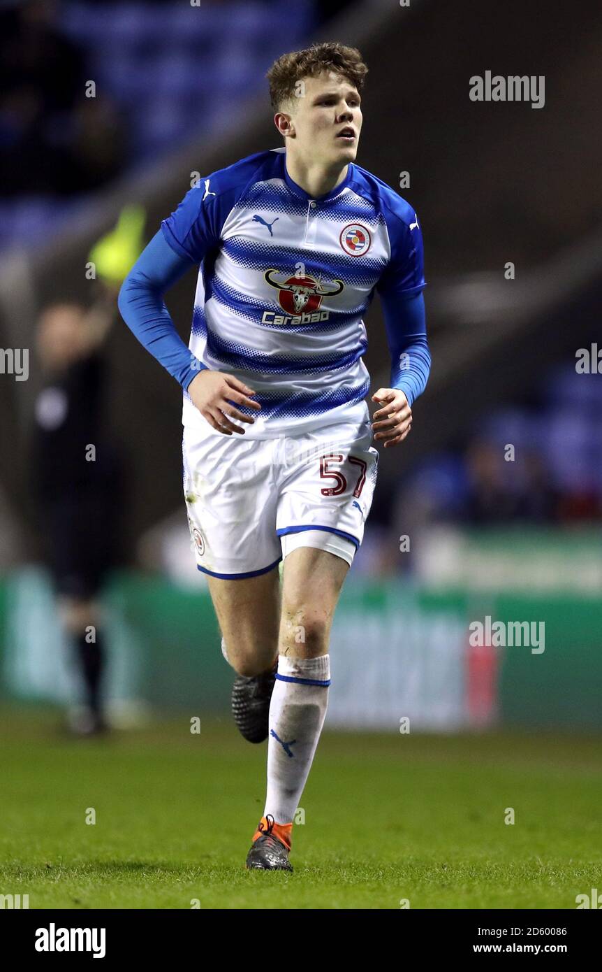 Reading's Tom Holmes Stock Photo - Alamy