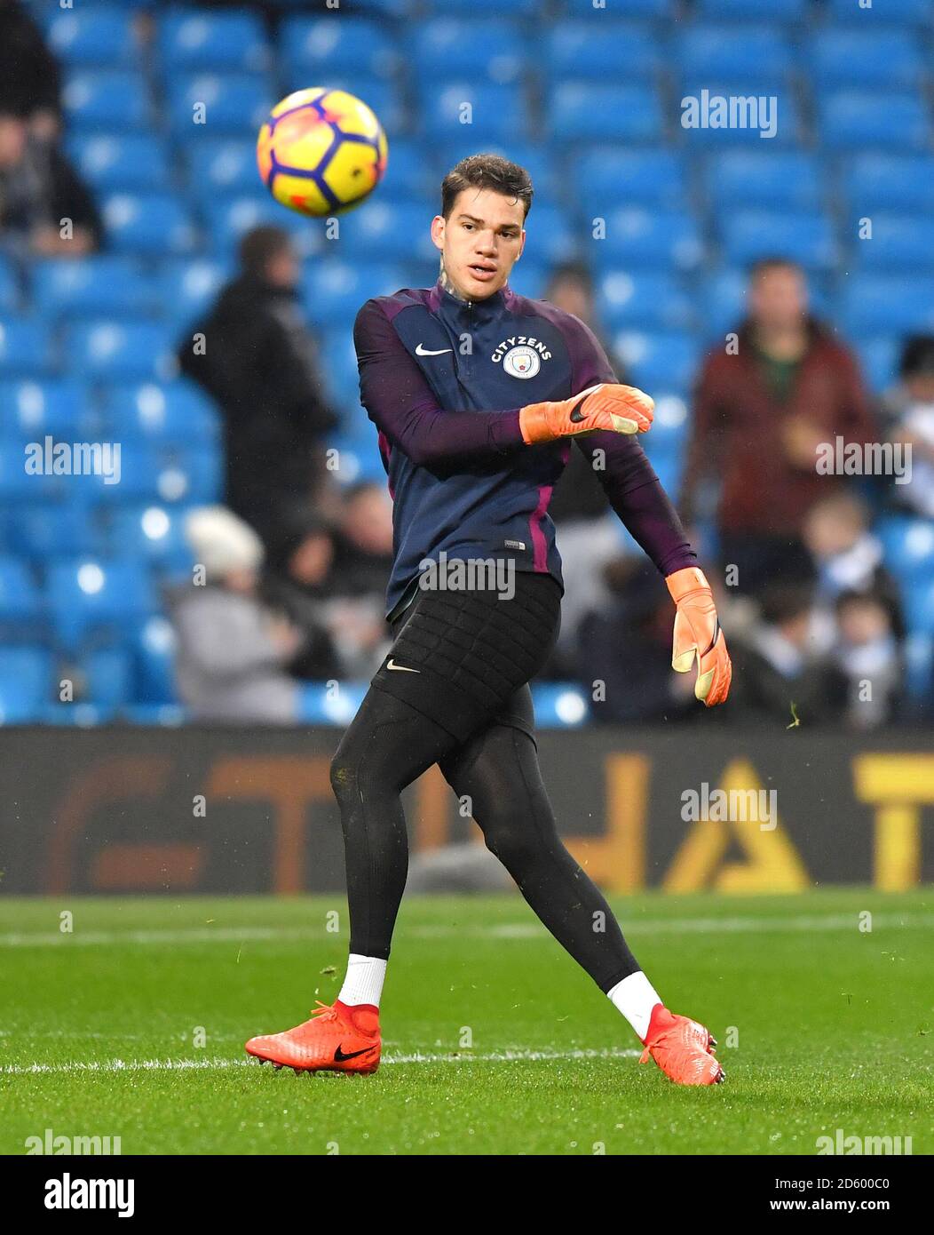 Manchester City goalkeeper Ederson Stock Photo - Alamy