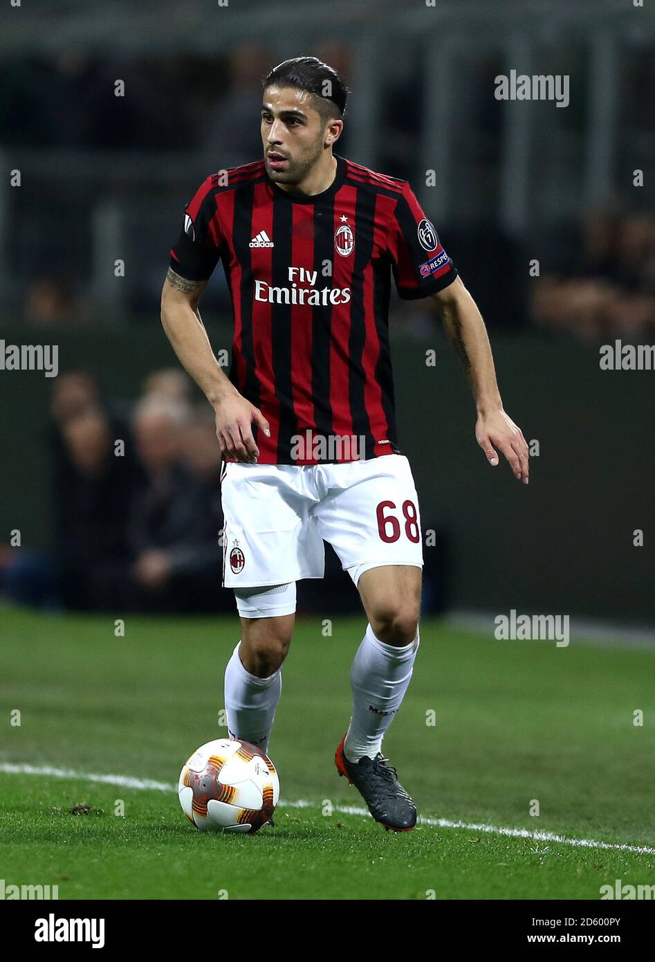 AC Milan's Ricardo Rodriguez Stock Photo - Alamy