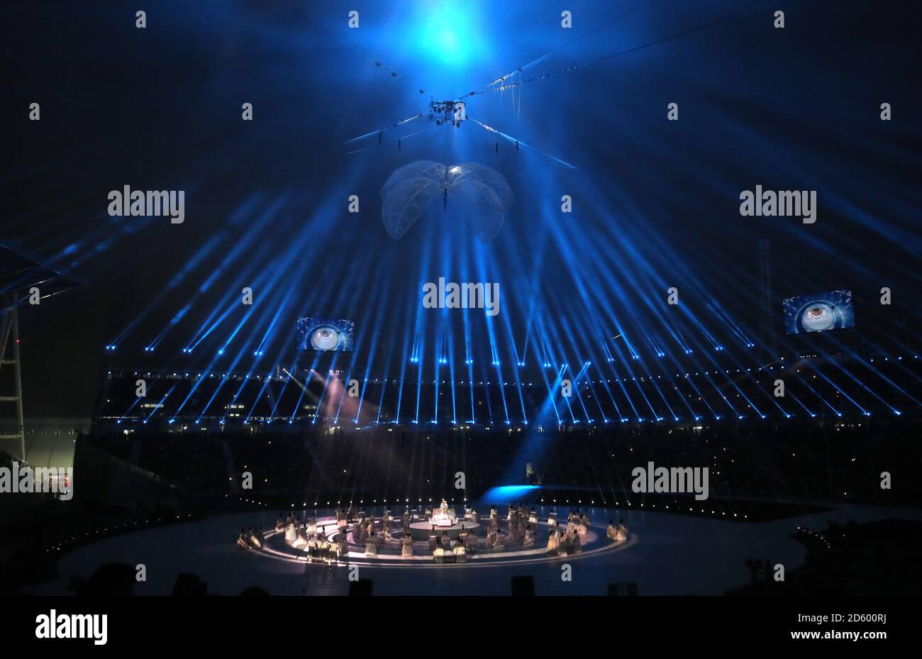 A general view of the opening ceremony of the PyeongChang 2018 Winter ...