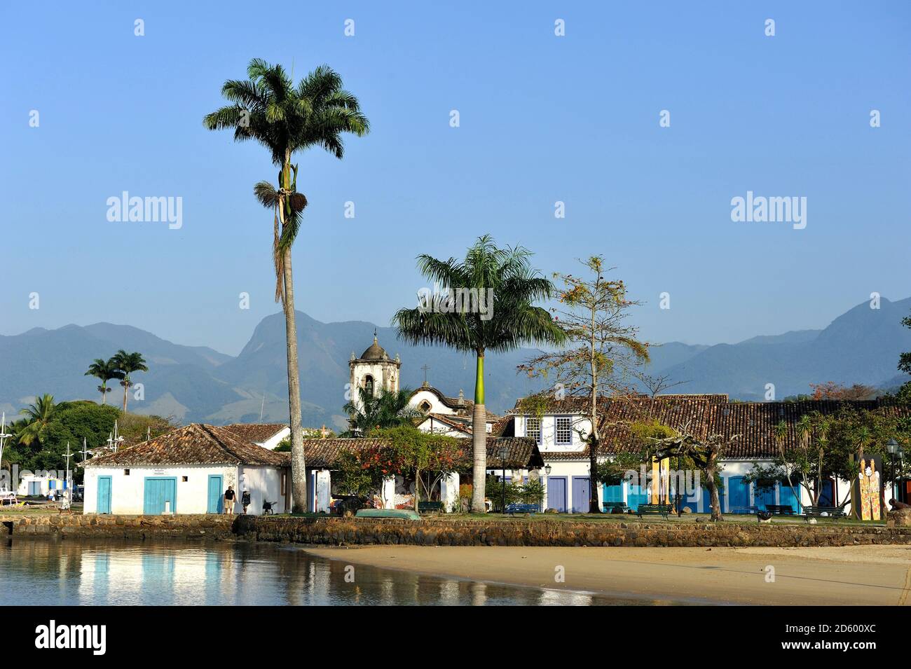 Brazil, Rio de Janeiro state, Paraty, waterfront Stock Photo - Alamy