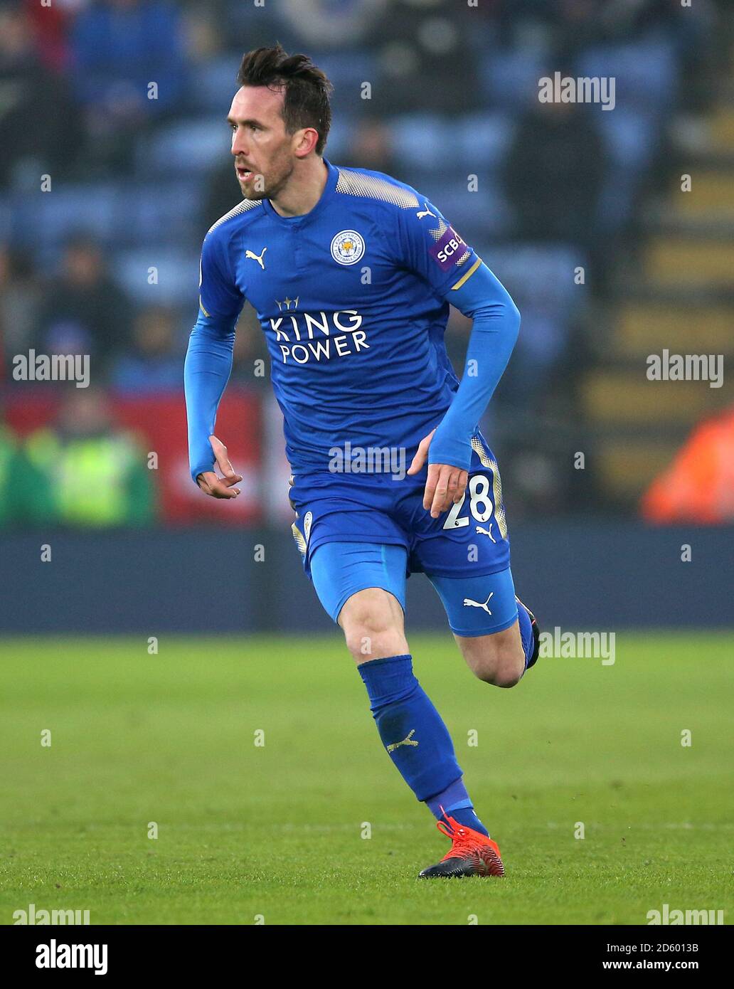 Christian Fuchs, Leicester City Stock Photo - Alamy