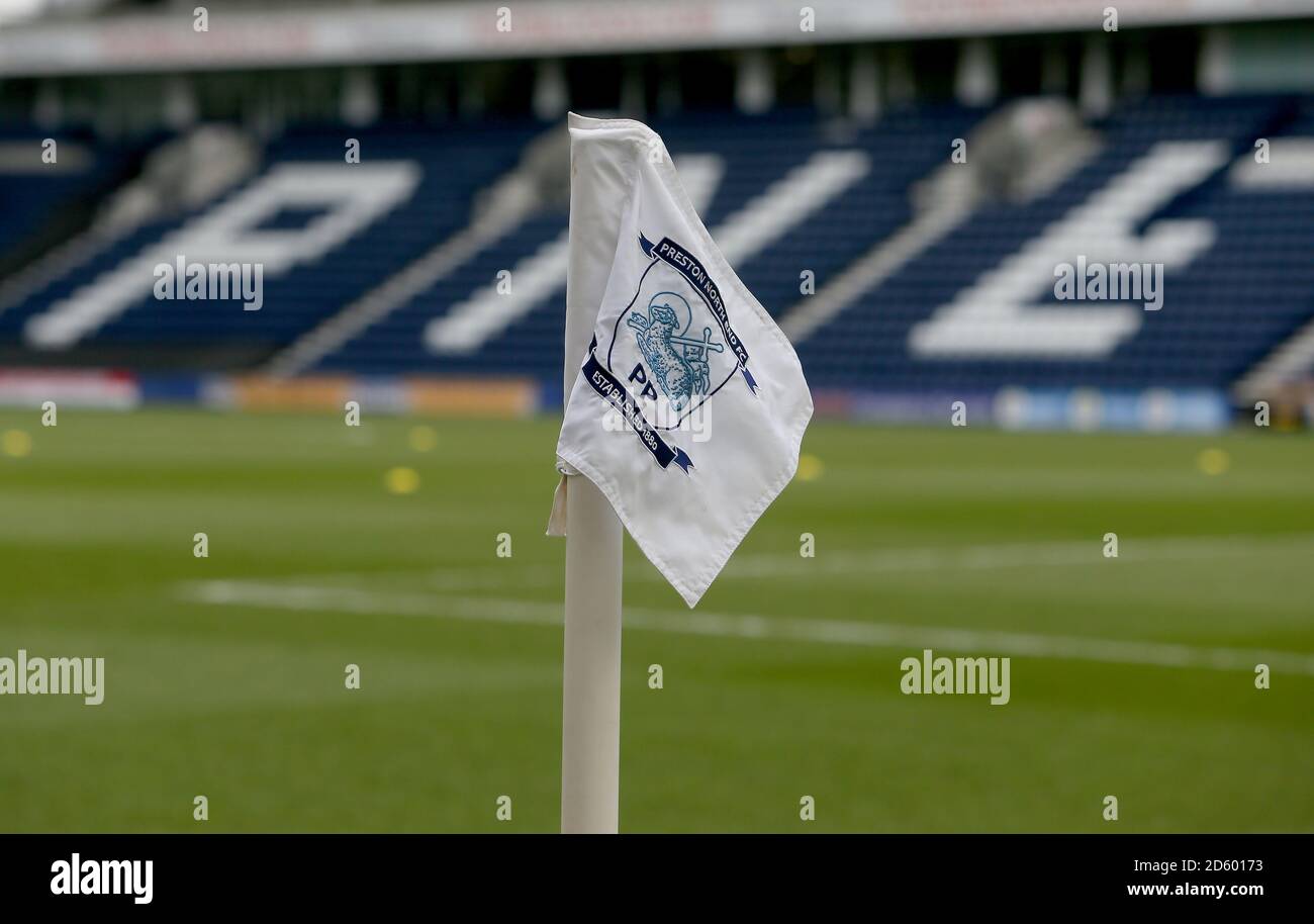 Preston corner flag hi-res stock photography and images - Alamy