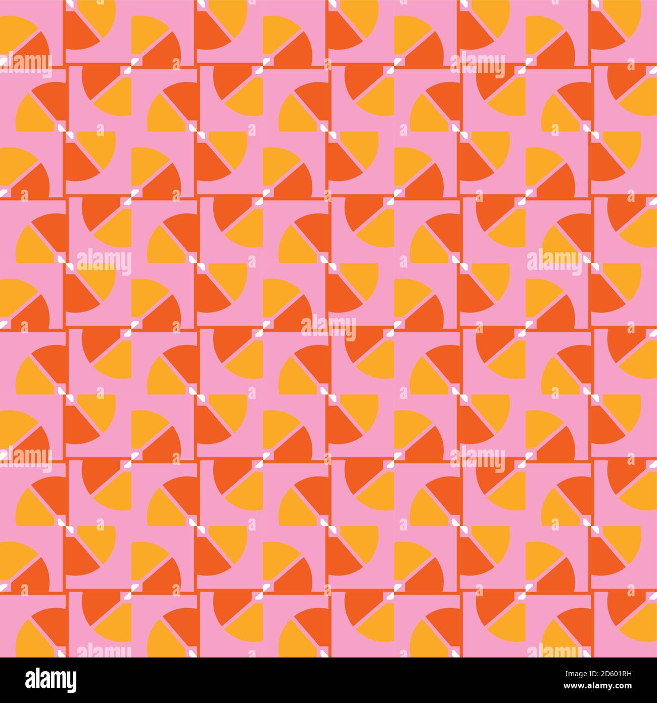 Dress pink orange pattern Stock Vector Images - Alamy
