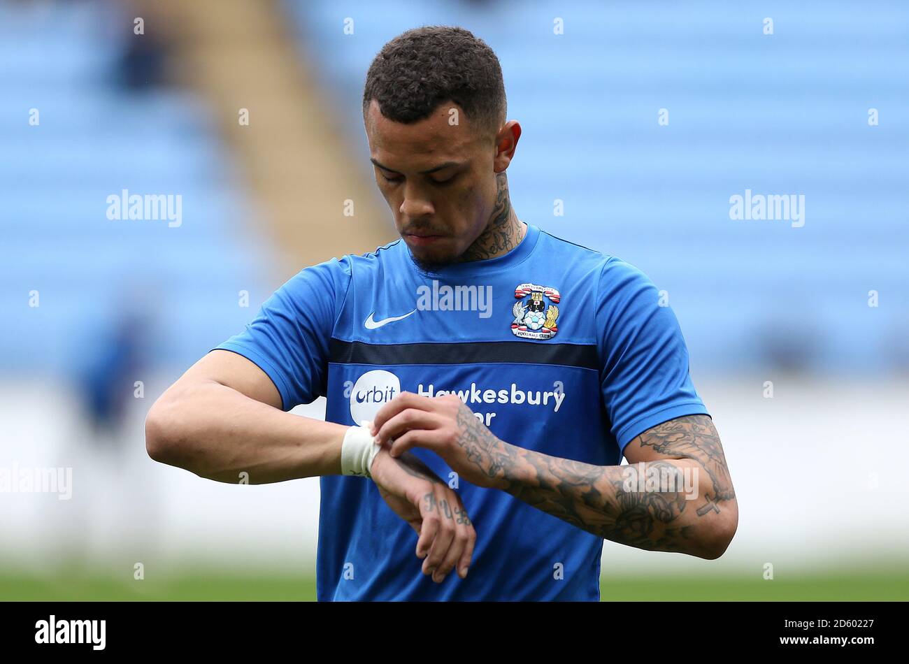 Coventry City's Jonson Clarke-Harris Stock Photo - Alamy