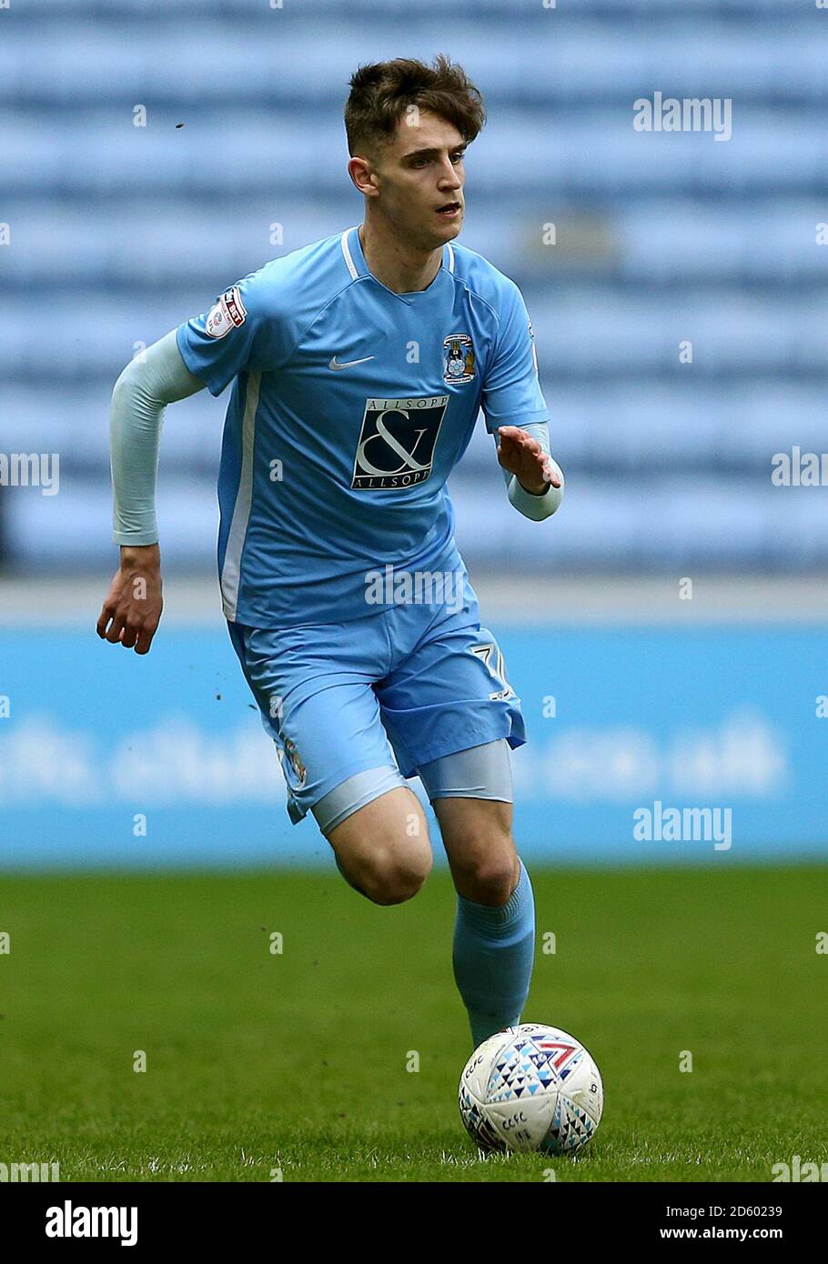 Coventry City's Tom Bayliss Stock Photo - Alamy