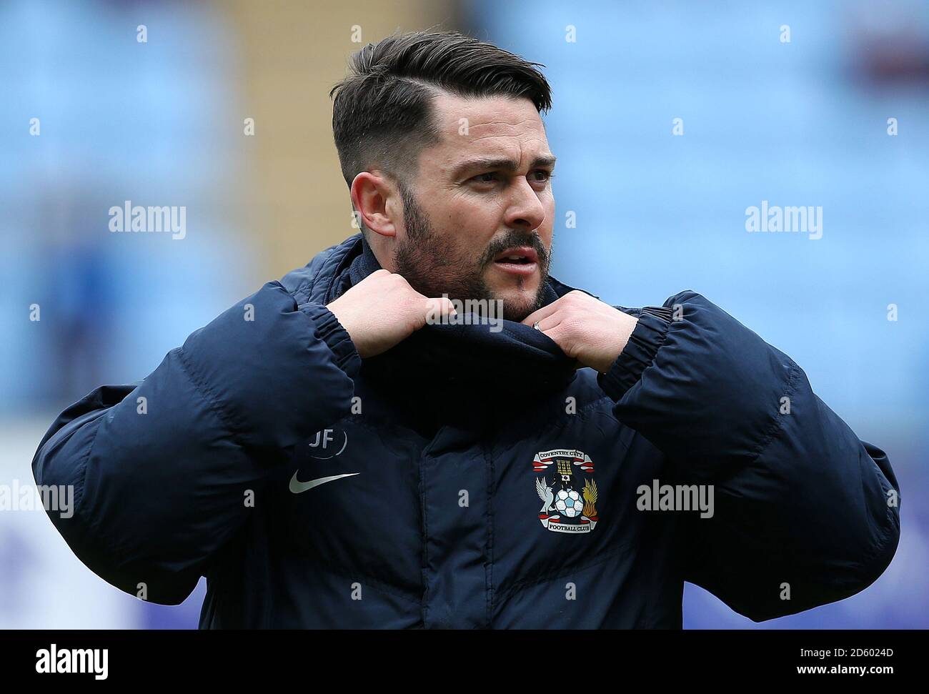 Coventry City Under 23 coach Jason Farndon Stock Photo - Alamy