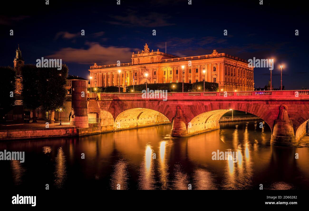Norrbro bridge parliament in hi-res stock photography and images - Alamy