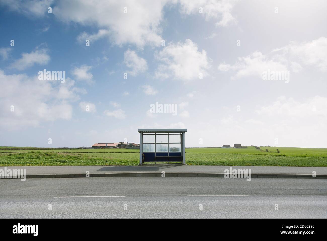 Norway, Stavanger, Bus stop Stock Photo - Alamy