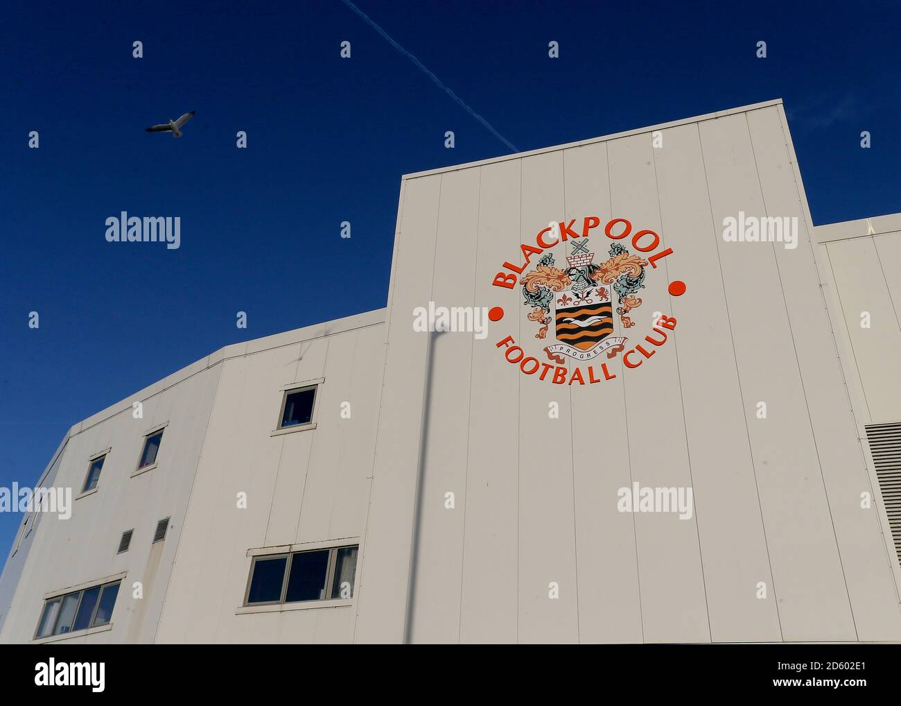 Blackpool's Bloomfield Road Stock Photo - Alamy