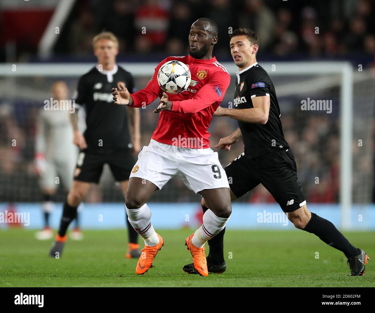 Manchester United's Romelu Lukaku in action Stock Photo - Alamy