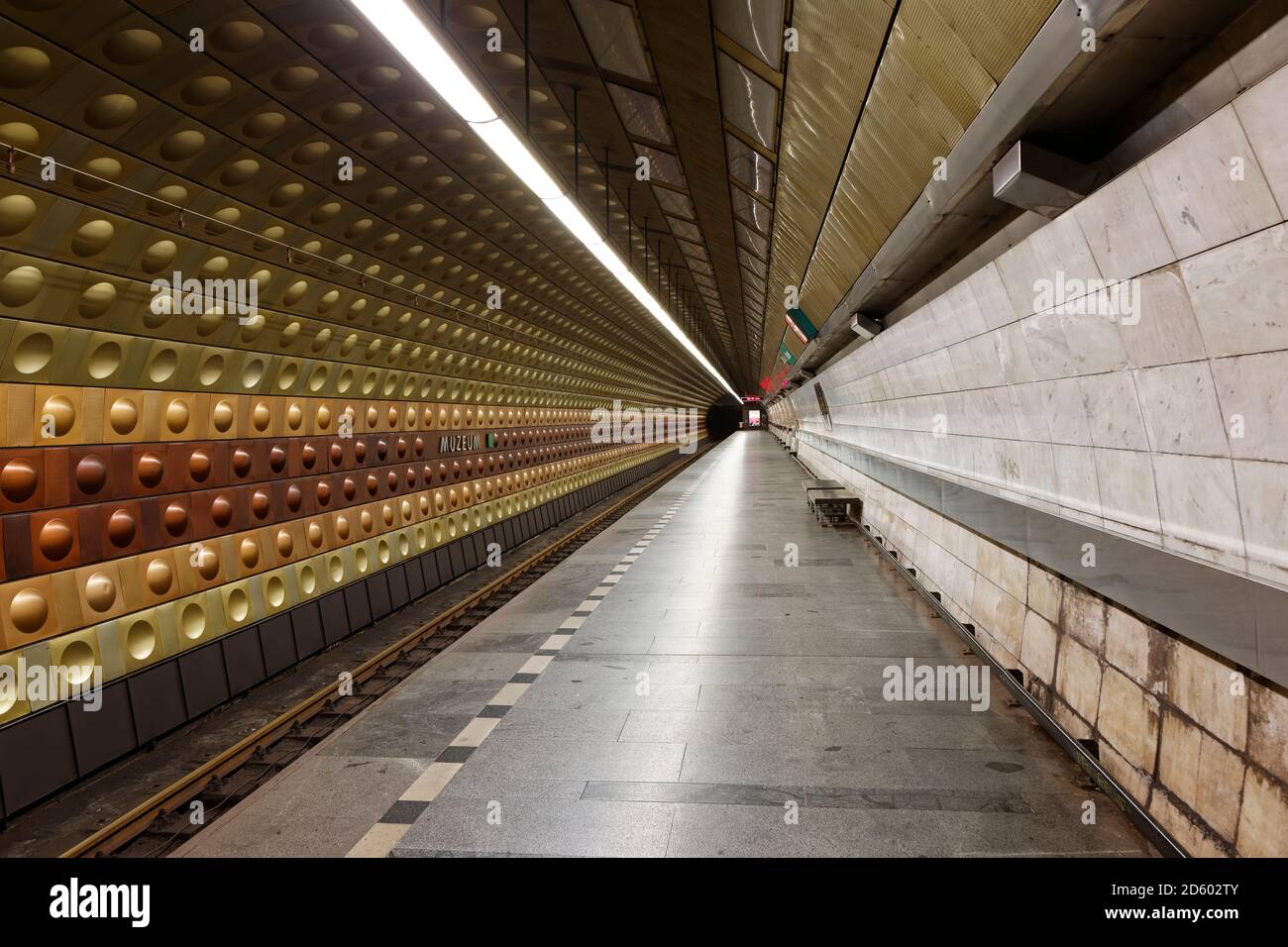 Czech Republic, Prague, underground station Stock Photo - Alamy