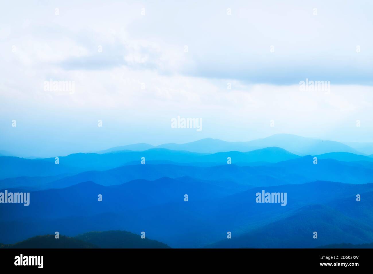 USA, North Carolina, Blue Ridge Mountains Stock Photo - Alamy