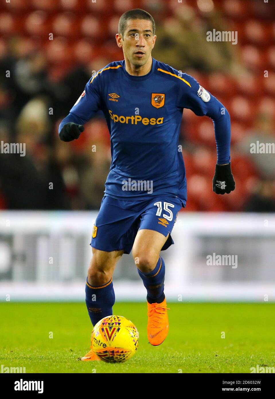 Hull City's Evandro Goebel Stock Photo - Alamy