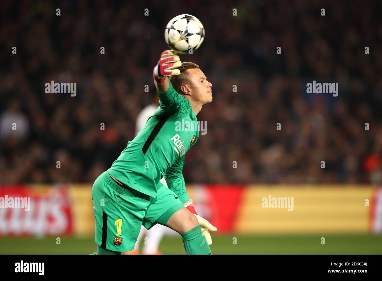 Barcelona goalkeeper Marc-Andre Ter Stegen Stock Photo - Alamy