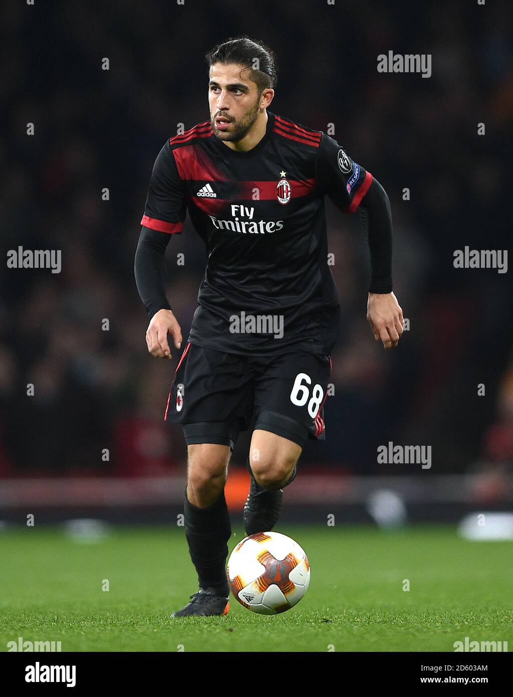AC Milan's Ricardo Rodriguez Stock Photo - Alamy