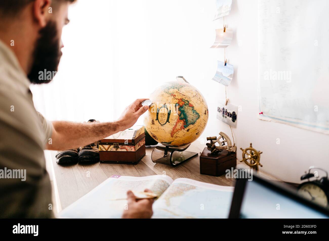Planning curiosity hi-res stock photography and images - Alamy